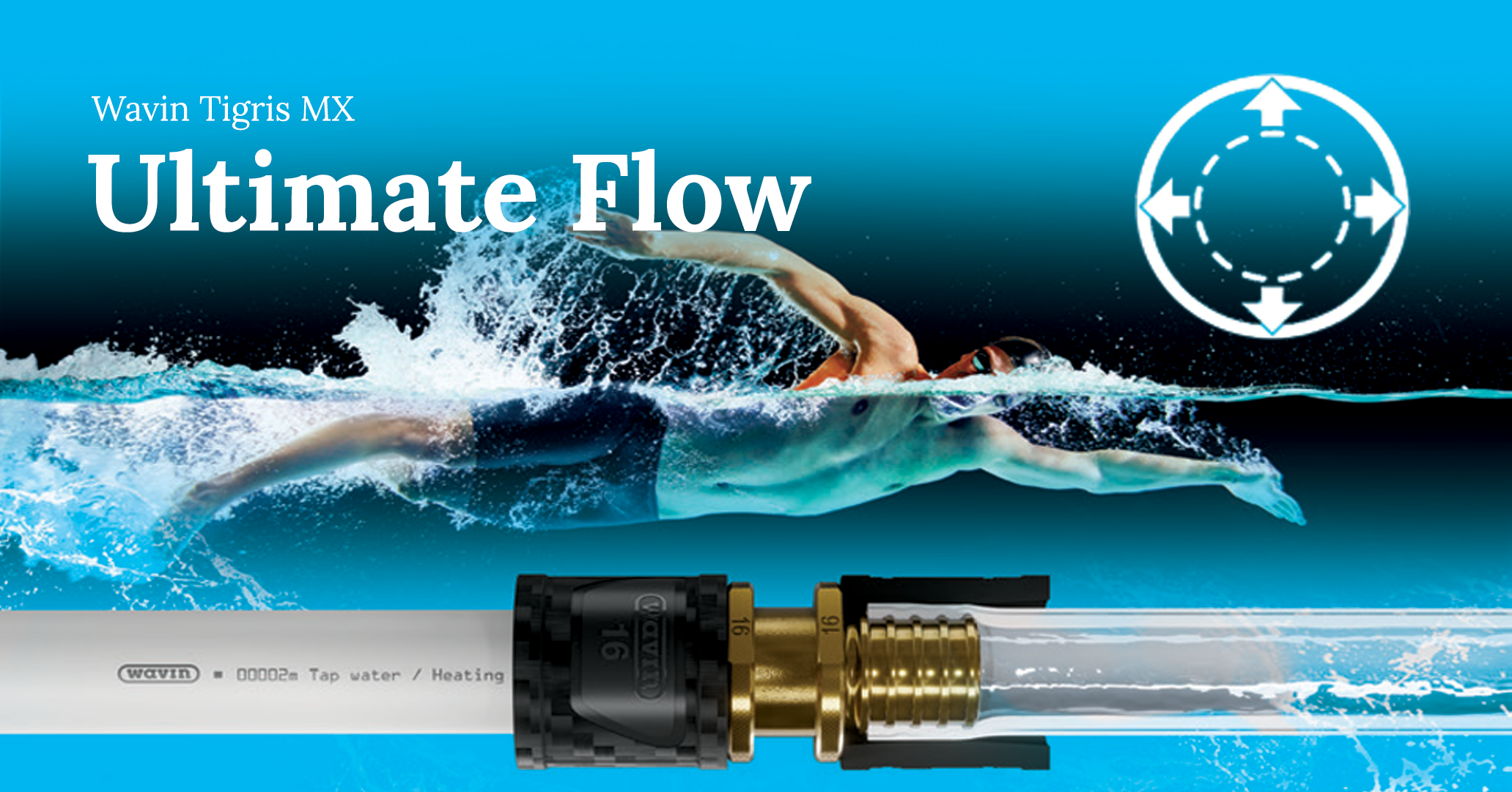 Tigris MX - Ultimate Flow - Maximale doorstroming & minimaal drukverlies